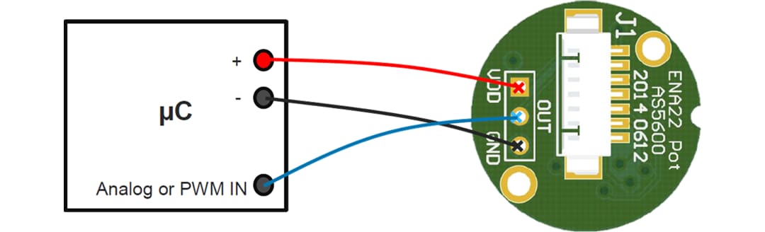AS5600 12-Bit Potentiometer Reference Design - ams OSRAM | Mouser