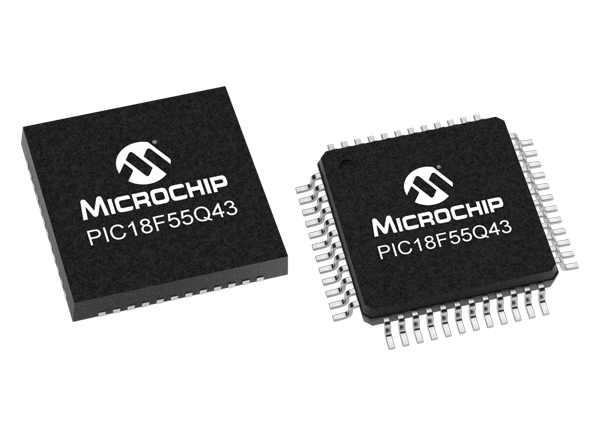 PIC18-Q43 8-Bit Microcontrollers - Microchip Technology | Mouser