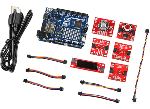 Arduino UNO R4 WiFi Qwiic Kit - SparkFun | Mouser