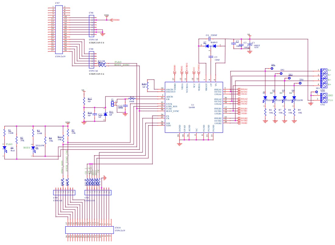 EVL6480 Stepper Motor Driver Evaluation Board - STMicro | Mouser